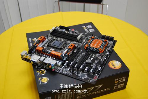 24相供电+无线网卡 索泰Z77皇冠版999-索泰 ZT-Z77皇冠版-U1D_郑州主板行情-中关村在线